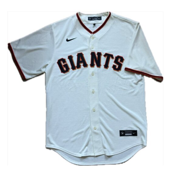Nike MLB | Shirts | Mens San Francisco Giants Nike Cream Home Replica ...